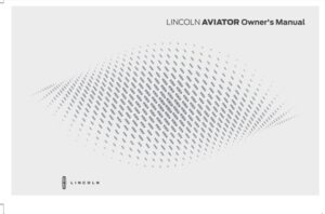 2025 Lincoln Aviator Owner’s Manual PDF | Manual Directory